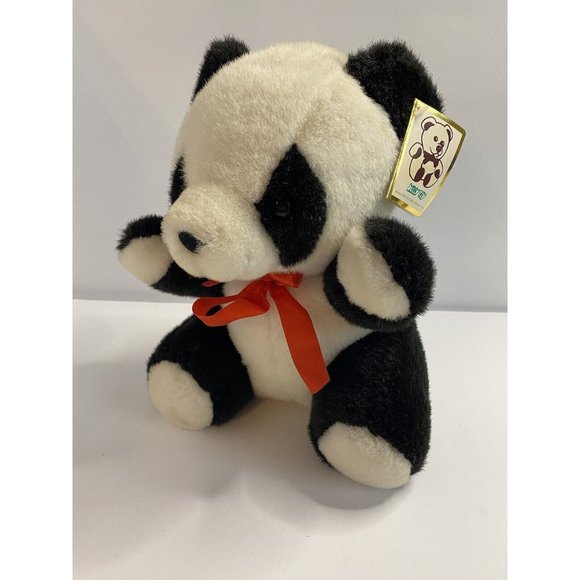 Toys | Kelly Toy Panda Bear 15 Vintage Stuffed Animal Toy Black White ...